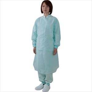 オレンジブック トラスコ中山　TRUSCO川西 ポリエチ袖付エプロン ブルー 10枚入り 〔品番:4442BL〕[ 注番:8537691]特長●使い捨てタイプのポリエチレン製袖付エプロンです。用途●医療・介護・食品加工仕様●色：ブルー●サイ...