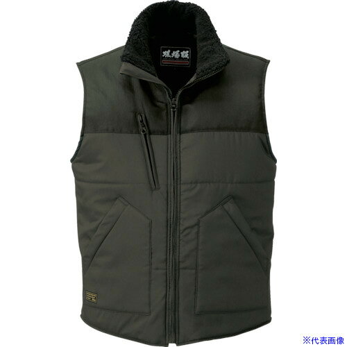 オレンジブック トラスコ中山　TRUSCOXEBEC 223 現場服 防寒ベスト 4L OD 〔品番:223644L〕[ 注番:8538575]特長●見た目の格好良さと抜群の防寒性、過酷な環境でも快適な防寒服です。用途●現場作業用。仕様●色...