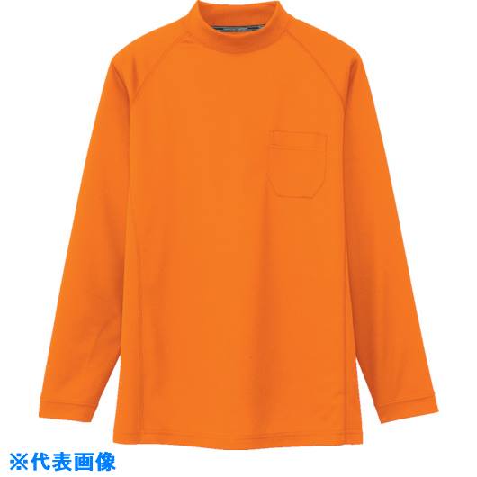 オレンジブック トラスコ中山　TRUSCOコーコス 長袖ローネックAS−658 12 オレンジ4L 〔品番:AS658124L〕[ 注番:8542919]特長●吸汗速乾機能付です。仕様●サイズ：4L●タイプ：長袖仕様2材質/仕上セット内容/...