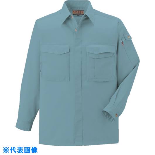 オレンジブック トラスコ中山　TRUSCOコーコス 長袖シャツJ−568 6 Pブルー LL 〔品番:J5686LL〕[ 注番:8543713]特長●JIS T8118規格合格商品です。仕様●サイズ：LL●タイプ：長袖仕様2材質/仕上セット...