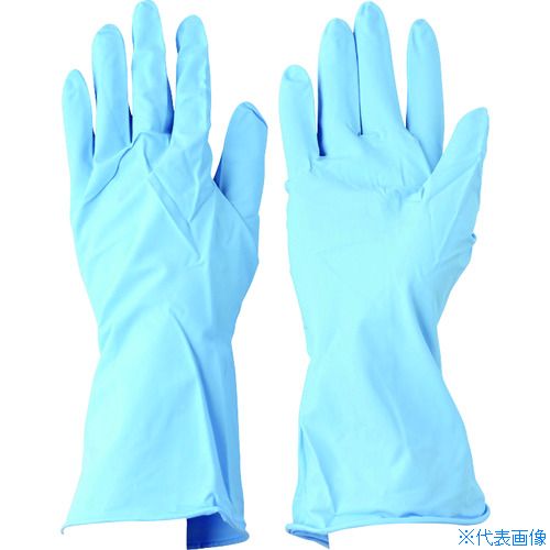 オレンジブック トラスコ中山　TRUSCO川西 ニトリルうす手袋 1P Sサイズ 〔品番:2052S〕[ 注番:8548869]特長●ニトリルゴム素材で、突き刺し・引裂きに強い手袋です。用途●清掃作業・機械工業・食品加工仕様●色：水色●サイ...