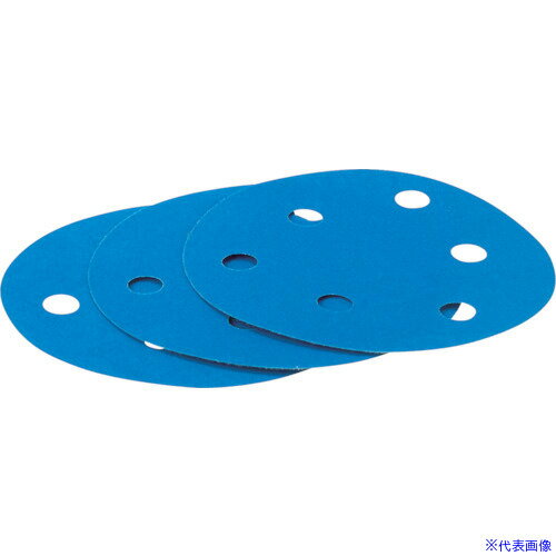 オレンジブック トラスコ中山　TRUSCO3M ブルーサンディングディスク 穴あり 外径125mm #400 (100枚入) 〔品番:HDF2400BLU〕[ 注番:8549899]特長●一部に特殊セラミック砥粒を使用した、ワンタッチタイプ...