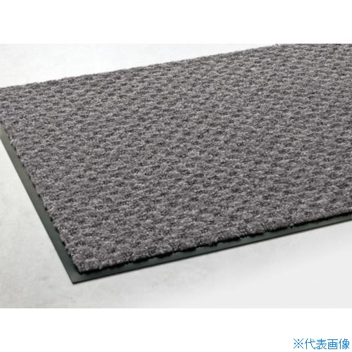 オレンジブック トラスコ中山　TRUSCOテラモト 屋内マット ハイペアロン モスグレー 750×900mm 〔品番:MR0380425〕[ 注番:8551092]特長●抜群の除塵性能で腰が強くヘタりにくい製品です。用途●屋内、風除室、通路...