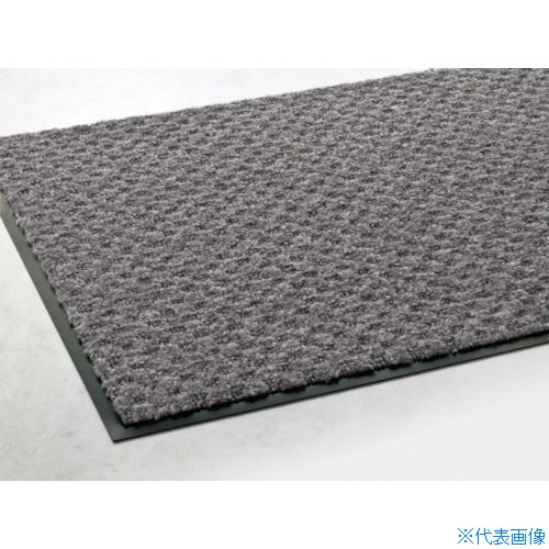 オレンジブック トラスコ中山　TRUSCOテラモト 屋内マット ハイペアロン モスグレー 900×1500mm 〔品番:MR0380465〕[ 注番:8551104]特長●抜群の除塵性能で腰が強くヘタりにくい製品です。用途●屋内、風除室、通...
