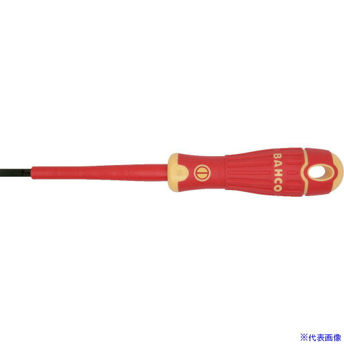 オレンジブック トラスコ中山　TRUSCOBAHCO FIT絶縁マイナスドライバー −1.6×10 軸長200mm 〔品番:SB196.100.200〕[ 注番:8551956]特長●手にFITする、工具袋にFITする、新しいコンセプト商品...