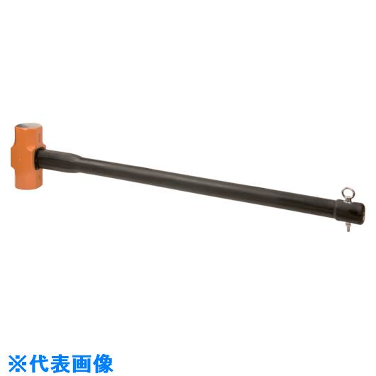 オレンジブック トラスコ中山　TRUSCOBAHCO 両口ハンマー 高所作業向け スレッジハンマー 頭径66mm 〔品番:TAH4895400〕[ 注番:8552051]特長●ランヤード用のループが付いた、高所作業向けスレッジハンマーです。...