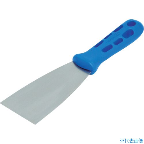 オレンジブック トラスコ中山　TRUSCOKubala スパチュラ 刃幅60mm PPグリップ 〔品番:0502〕[ 注番:8557103]特長●ステンレス製のためサビに強く、耐酸性のヘラです。●人間工学に基づいた握りやすいグリップです。用...