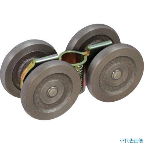 オレンジブック トラスコ中山　TRUSCODAIKEN 2号ドアハンガー用複車 車のみ 〔品番:24WHKO〕[ 注番:8558682]特長●軸受部には含油焼結合金を使用しています。●軸受部に含油焼結合金を使用しています。用途●扉吊り用。●...