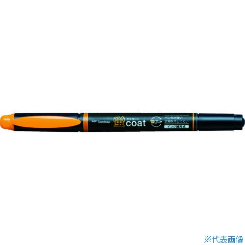オレンジブック トラスコ中山　TRUSCOTombow 蛍光マーカー蛍COAT 橙 〔品番:WATC93〕[ 注番:8559908]特長●強くてツブれにくいペン先の蛍光マーカーです。●学生は学校での勉強、社会人は書類へのマーキング等仕事でも...