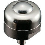 オレンジブック トラスコ中山　TRUSCOプレインベア ボールキャスター プレインベア 上下兼用 ボルトタイプ ステンレス製 PV120BS 許容荷重200kg 〔品番:PV120BS〕[ 注番:8560306]特長●プレス成型品よりも高精...