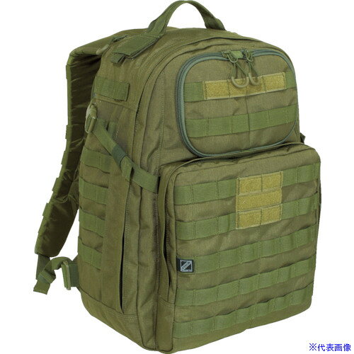 オレンジブック トラスコ中山　TRUSCOJ−TECH 【売切廃番】バックバッグ OSIRIS 24L オリーブドラブ 〔品番:PA01310400OD〕[ 注番:8562192]特長●1000デニールの100%ナイロンの糸で作られた生地を...
