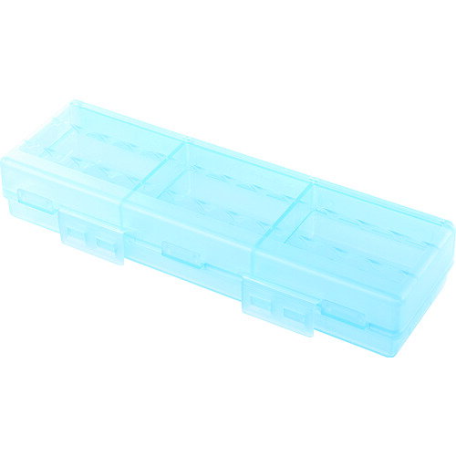 オレンジブック トラスコ中山　TRUSCOSANWA 電池ケース(単3用) 〔品番:DGBT7BL〕[ 注番:8562986]特長●単3乾電池の収納に対応した、24本収納可能な2段式大容量電池ケースです。●電池は4本ずつに分けて収納できるの...