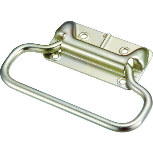 オレンジブック トラスコ中山　TRUSCOTRUSCO スプリング付トランクゴム握り取手 スチール 三価クロム 135mm 〔品番:TT135TCG〕[ 注番:8564062]特長●ハンドルが大きくゴムグリップ付きでしっかり握れます。●ばね...