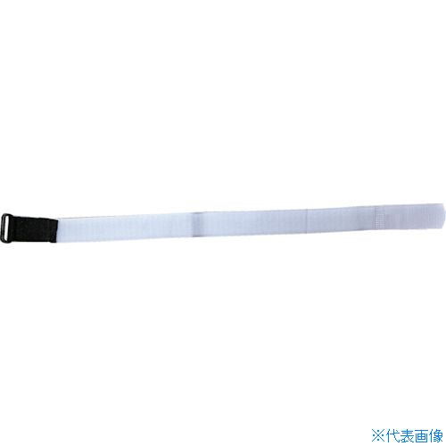 オレンジブック トラスコ中山　TRUSCOTRUSCO 伸縮マルチバンド 長さ300mmX幅25mm 白 2本入 〔品番:TMB300W〕[ 注番:8564349]特長●マジックテープ［［R下］］とゴム部分を繋ぎ合わせた伸縮性のマジックバン...
