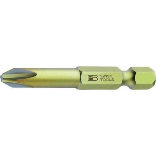オレンジブック トラスコ中山　TRUSCOPBスイスツールズ E6−190−3 (PH)段付プラスビット 〔品番:E61903〕[ 注番:8573073]特長●強度と精度に優れた差込角1/4インチ(6.35mm)の段付きプラスビットです。仕...