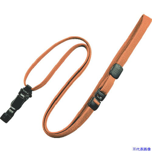 オレンジブック トラスコ中山　TRUSCOOP ループクリップ 脱着式 橙 (10本入) 〔品番:NX8RG〕[ 注番:8576110]特長●脱着式の為、タッグ名札としても使用可能です。●名札が裏返らず正面を向きます。仕様●色：橙●幅(mm...