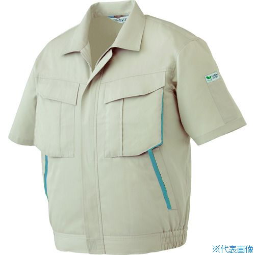 オレンジブック トラスコ中山　TRUSCOミドリ安全 春夏 エコ帯電防止 半袖ブルゾン ベージュ 4L 〔品番:RCS580UE4L〕[ 注番:8577378]特長●地球温暖化に配慮した、カーボンオフセット・ユニフォームです。●作業中、商品...