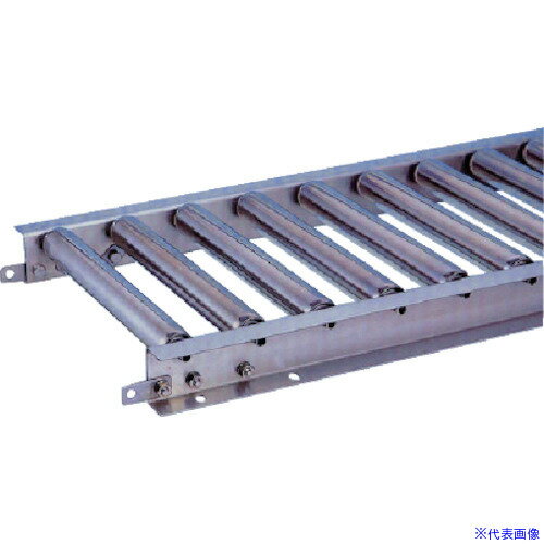 オレンジブック トラスコ中山　TRUSCO三鈴 SUSロ-ラコンベヤ MU38型 径38×1T 幅500 2M 〔品番:MU38500520〕[ 注番:8583460]特長●軽荷重用のオールステンレス製で耐水・耐食性に優れています。●フレー...