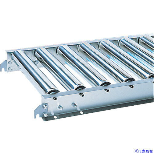 オレンジブック トラスコ中山　TRUSCO三鈴 SUSローラコンベヤ MU60型 径60.5×1.5T 幅500 1M 〔品番:MU60501010〕[ 注番:8583547]特長●中荷重用のオールステンレス製で耐水・耐食性に優れています。...