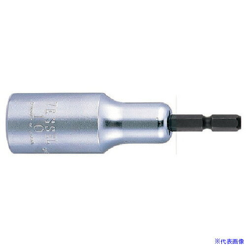 オレンジブック トラスコ中山　TRUSCOVESSEL フォームタイソケット No.GA20F101(対辺10×100) 〔品番:GA20F101〕[ 注番:8585943]特長●足場組立用フォームタイ用ソケットビットです。●K型フォームタ...