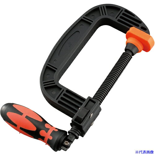オレンジブック トラスコ中山　TRUSCOTHREEAXIS クイッククランプ 100mm 〔品番:14475〕[ 注番:8587770]特長●ハンドルをL型にしてスピーディーな締め付けも可能です。用途●木材等の固定に便利です。仕様●全長(...
