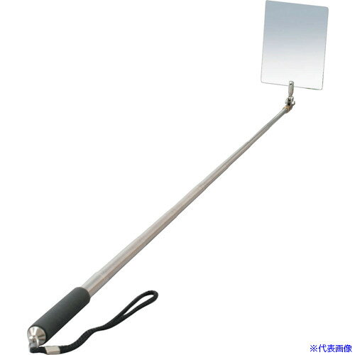 オレンジブック トラスコ中山　TRUSCOBERUF ステンレス検査鏡 75×100mm 伸縮自在 〔品番:34348〕[ 注番:8587933]特長●ステンレス鏡面ジョイント部を調整する事で、あらゆる方向の点検・検査・観察作業ができます。...