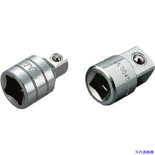 オレンジブック トラスコ中山　TRUSCOKTC 12.7sq.ソケットアダプタパック・台紙仕様 〔品番:BA43S〕[ 注番:8591479]特長仕様●差込角(mm)：12.7仕様2●12.7sq.ソケットアダプタ袋入り材質/仕上セット内...