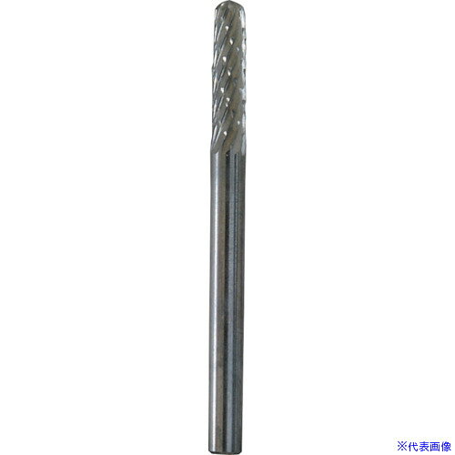 オレンジブック トラスコ中山　TRUSCORELIEF 超硬カッター φ3mm軸 先丸円筒型 3×13mm 〔品番:28060〕[ 注番:8592611]特長●鉄、アルミ、鋳物、真鍮、FRPなどの硬い素材の切削用です。仕様●形状：先丸円筒●...