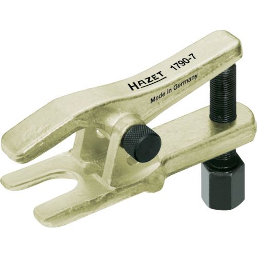 オレンジブック トラスコ中山　TRUSCOHAZET ボールジョイントプーラー 〔品番:17907〕[ 注番:8593999]特長●ボールジョイントピボット取り外し用プーラーです。●てこの作用により小さな力で作業できます。用途●自動車整備。...