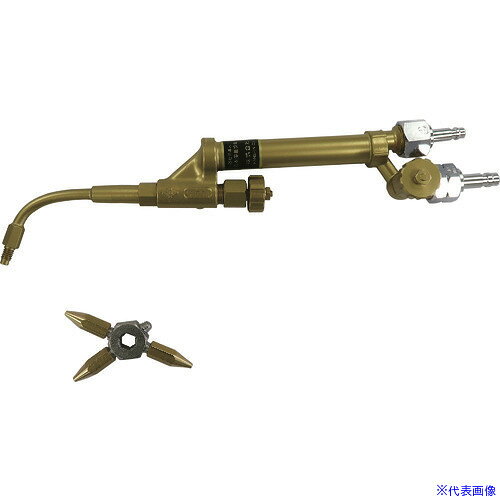 オレンジブック トラスコ中山　TRUSCOBBK 溶断器具/ショートサイズ溶接機(カプラー式) 〔品番:B1A〕[ 注番:8595313]特長●全長278mmのショートサイズの溶接機です。●カプラ接続となります。仕様●適合ガス：酸素、アセチ...