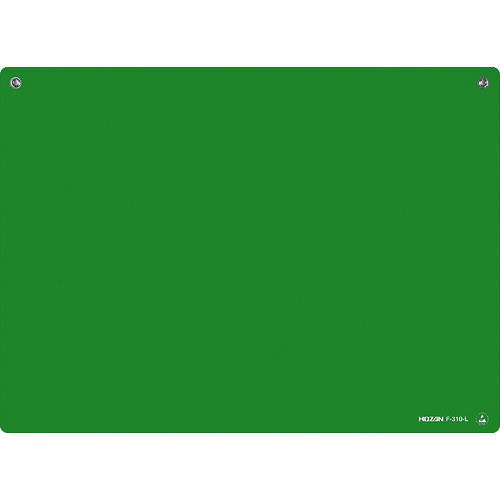 オレンジブック トラスコ中山　TRUSCOHOZAN ESD卓上マット グリーン 450×330 〔品番:F310L〕[ 注番:8598262]特長●卓上サイズの導電性カラーマットです。●ハサミやカッターで自分好みの形状にカットが可能です。...