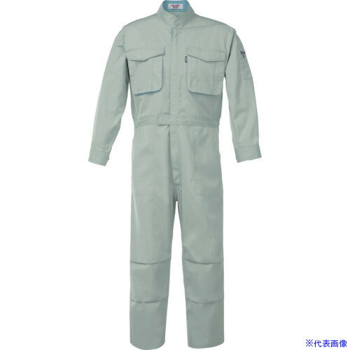 オレンジブック トラスコ中山　TRUSCOジーベック ツナギ服1288-61-5L 〔品番:1288615L〕[ 注番:8601170]特長●丈夫なT/Cツイル生地を使い、「プリーツロン+腰プリーツ」、さらにXEカットも採用して激しい動きに...