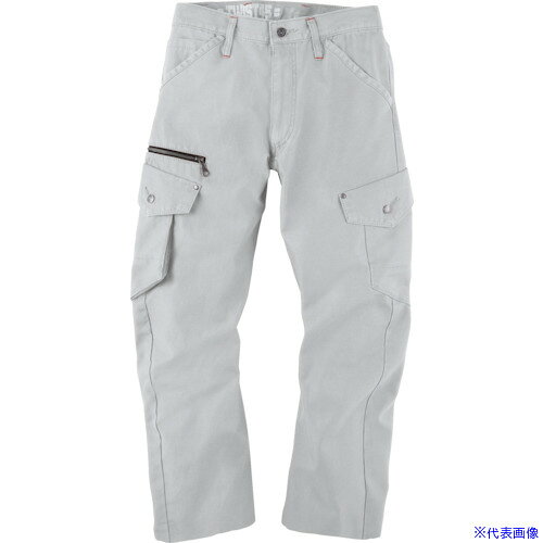 オレンジブック トラスコ中山　TRUSCOジーベック ラットズボン2143-22-3L 〔品番:2143223L〕[ 注番:8604392]特長●立体カッティングで脚の曲げ伸ばしがしやすい8ポケット付きズボンに、シルバーグレーとODの2色を...