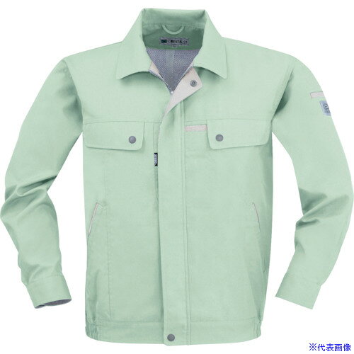 オレンジブック トラスコ中山　TRUSCOXEBEC 長袖ブルゾン1554−61−6L モスグリーン 〔品番:1554616L〕[ 注番:8612519]特長●季節や業務内容等への対応性・汎用性が高い長袖タイプです。●長袖・半袖とも男女兼用...