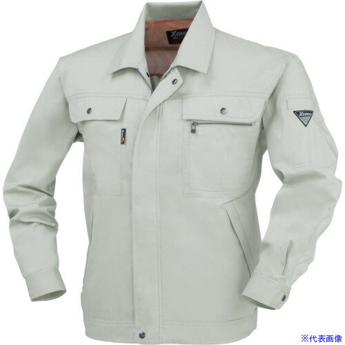 オレンジブック トラスコ中山　TRUSCOXEBEC 長袖ブルゾン2094−61−L モスグリーン 〔品番:209461L〕[ 注番:8614078]特長●鉄工所の溶接等の熱に耐久性を持たせた金属ファスナーを使用しています。●ジップアップ仕...