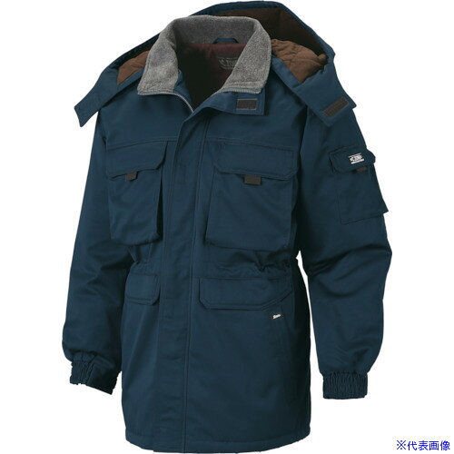 オレンジブック トラスコ中山　TRUSCOXEBEC コート771−10−3L コン 〔品番:771103L〕[ 注番:8616650]特長●胸・肩・腰にマジックテープ仕様の多彩なポケットを配置して収納力を確保しています。●多忙な現場でスト...