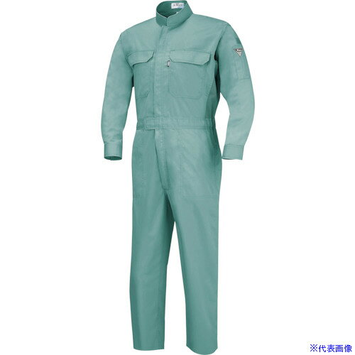 オレンジブック トラスコ中山　TRUSCOXEBEC サマーツナギ服9280−60−3L グリーン 〔品番:9280603L〕[ 注番:8617710]特長●ソフトな風合いに防縮防シワ加工を施し、パリッと着こなせる定番のサマー続服です。●ゆ...