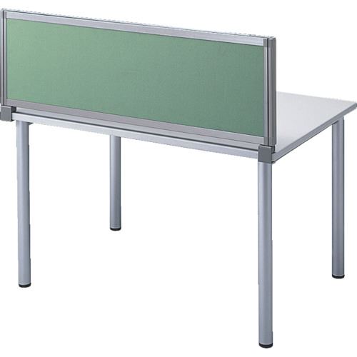 オレンジブック トラスコ中山　TRUSCOSANWA パーティションOUシリーズ デスクパネルグリーン 1200×400mm 〔品番:OU0412C3005〕[ 注番:8641702]特長●取付け、連結が簡単にできるデスク用パーティションで...