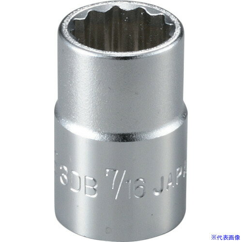 オレンジブック トラスコ中山　TRUSCOTONE ソケットハンガータイプ 差込角9.5mm 全長27mm 〔品番:3DB16HP〕[ 注番:8642178]特長●軽作業から重工業整備まで必要なツールを取りそろえています。●12角は6角より...
