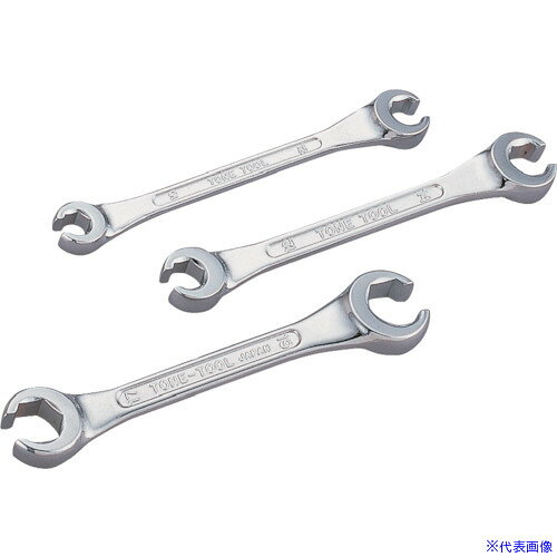 オレンジブック トラスコ中山　TRUSCOTONE フレアナットレンチ 対辺寸法12×14mm 全長160mm 〔品番:M261214HP〕[ 注番:8642696]特長●配管用のレンチです。●ブレーキパイプや高圧パイプ用ナットの作業用に最...