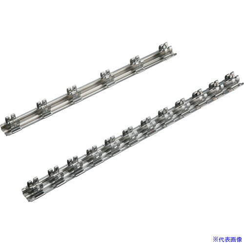 オレンジブック トラスコ中山　TRUSCOTONE ソケットホルダーハンガーパック 〔品番:SH406HP〕[ 注番:8642853]特長●手動用ソケットもピンとOリングが付いたままのインパクト用ソケットもスッキリと整理できます。●さびに強...