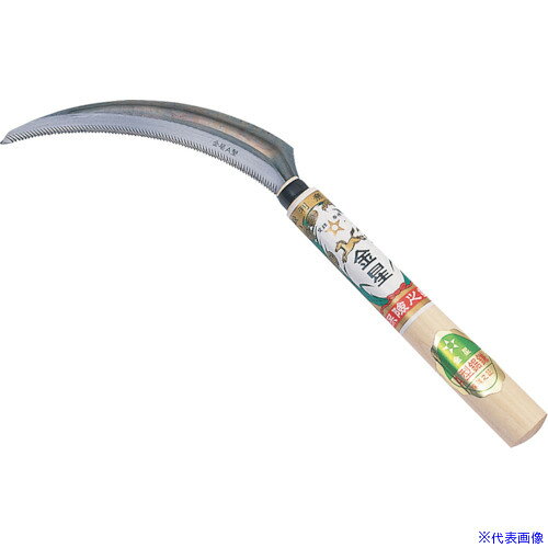 オレンジブック トラスコ中山　TRUSCOGS 金星 A型鋸鎌 〔品番:140404〕[ 注番:8682069]特長●横折れに強い補強加工です。仕様●全長(mm)：325●刃渡り(mm)：155仕様2材質/仕上●刃部:炭素刃物鋼セット内容/...