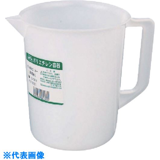 オレンジブック トラスコ中山　TRUSCOAZ ポリ手付ビーカー1000ml 〔品番:B082〕[ 注番:8682825]特長仕様●容量(ml)：1000仕様2材質/仕上●ポリエチレン（PE）セット内容/付属品注意●別途運賃原産国（名称）日...