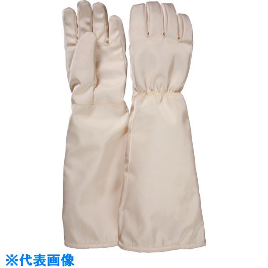 オレンジブック トラスコ中山　TRUSCOMAX クリーン用200℃対応耐熱手袋(ロング) 〔品番:MT783〕[ 注番:8684339]特長●PPS繊維「プロコン」は、優れた耐熱性、耐薬品性を有しており、強酸化剤を除くほとんどの酸・アルカ...