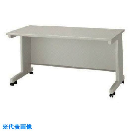 オレンジブック トラスコ中山　TRUSCONAIKI 平デスク(キャスター仕様) NED型/天板:ライトバーチ木目 本体:ウォームホワイト/W1100×D800×H700 〔品番:NED118FCAWL〕[ 注番:8685703]特長●情報...