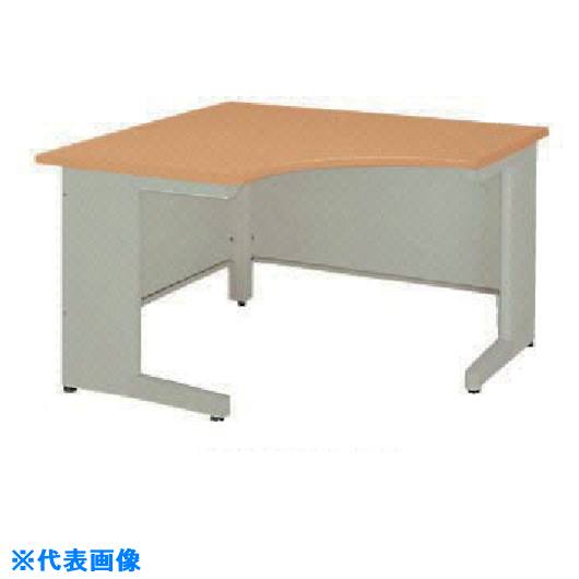 オレンジブック トラスコ中山　TRUSCONAIKI コーナーデスク(90゜用) NED型/天板:ライトバーチ木目 本体:ウォームホワイト/W1200×D1200×H700 〔品番:NED127CTAWL〕[ 注番:8685717]特長●情...