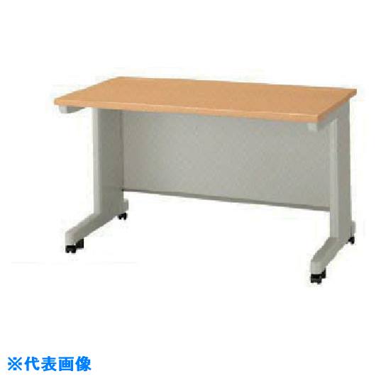 オレンジブック トラスコ中山　TRUSCONAIKI 平デスク(キャスター引出無し NED型/天板:ライトバーチ木目 本体:ウォームホワイト/W1200×D800×H700 〔品番:NED128FCDNAWL〕[ 注番:8685733]特長...