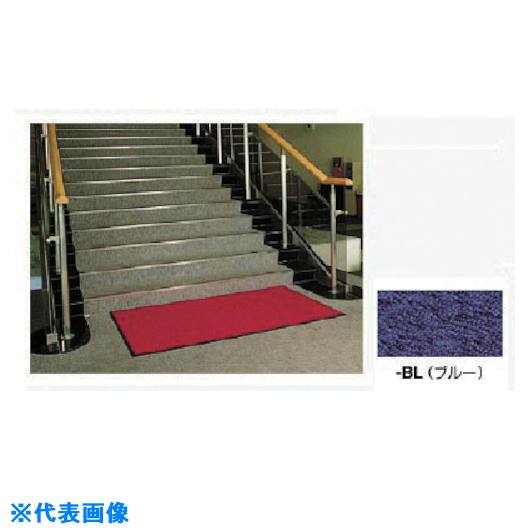 オレンジブック トラスコ中山　TRUSCONAIKI マット W600×D900×H9 〔品番:SNL0609BL〕[ 注番:8686302]特長仕様●外寸法W：600●外寸法D：900●外寸法H：9●材質：ナイロンパイル100%/パイル長...