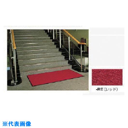 オレンジブック トラスコ中山　TRUSCONAIKI マット W900×D1800×H9 〔品番:SNL0918RE〕[ 注番:8686321]特長仕様●外寸法W：900●外寸法D：1800●外寸法H：9●材質：ナイロンパイル100%/パイ...