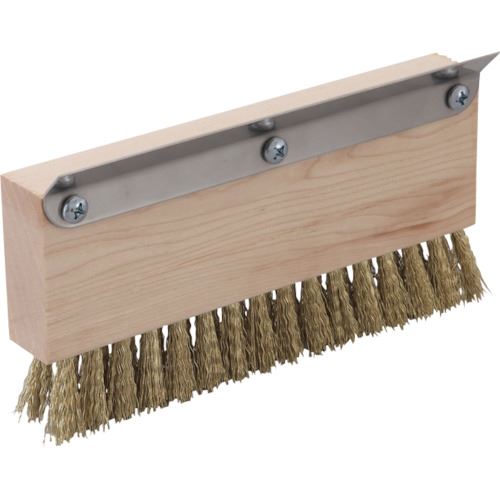 オレンジブック トラスコ中山　TRUSCOカ-ライル ピザオーブン用ブラシヘッド 〔品番:4029100〕[ 注番:8690728]特長●クリンプ加工されたワイヤー素材の毛と、スクレイパーでピザオーブンの焦げ、錆、炭を簡単に取り除けます。用...